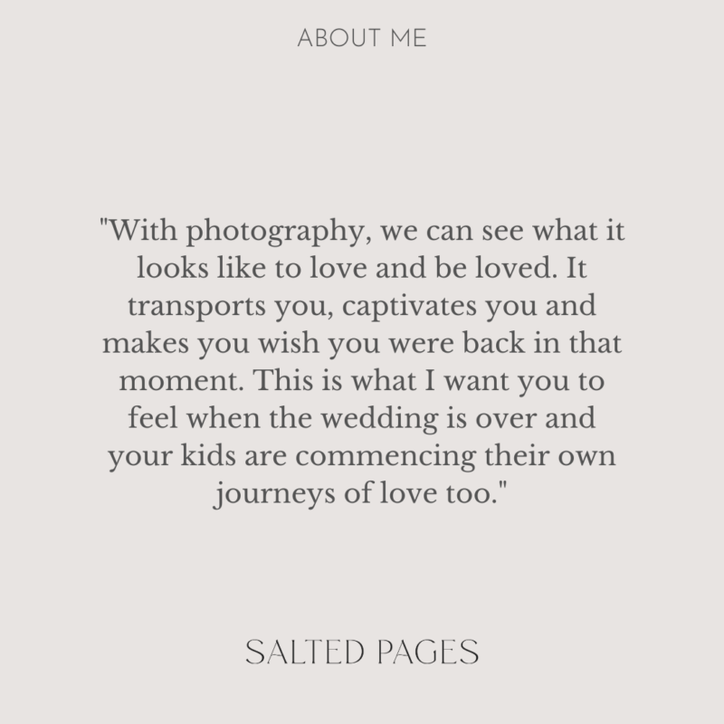 About Me Photographer Examples & Tips For Writing About Pages ...